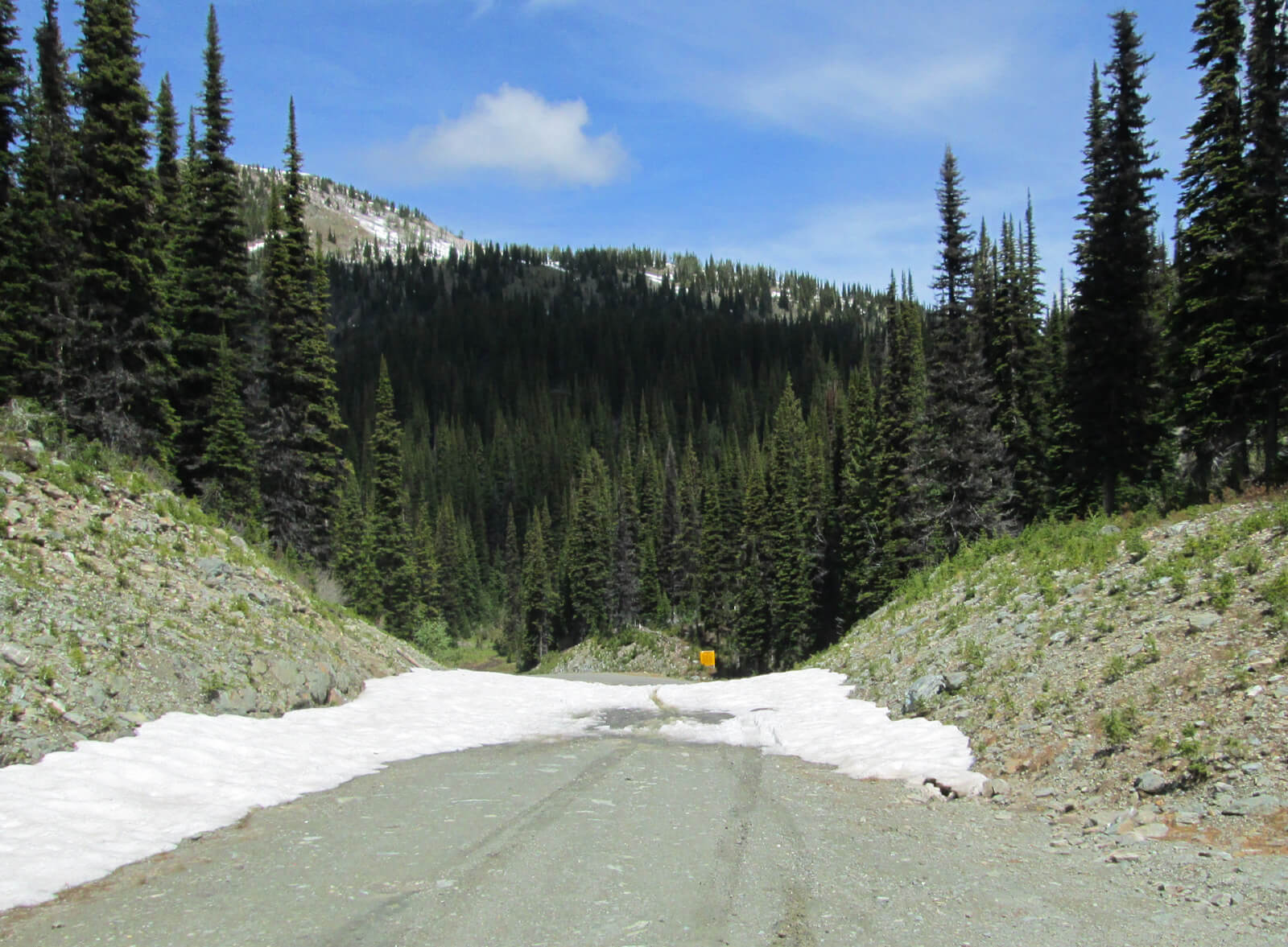 Trans Canada Trail over Gray Creek Pass: Gray Creek to Kimberley, 91 km ...