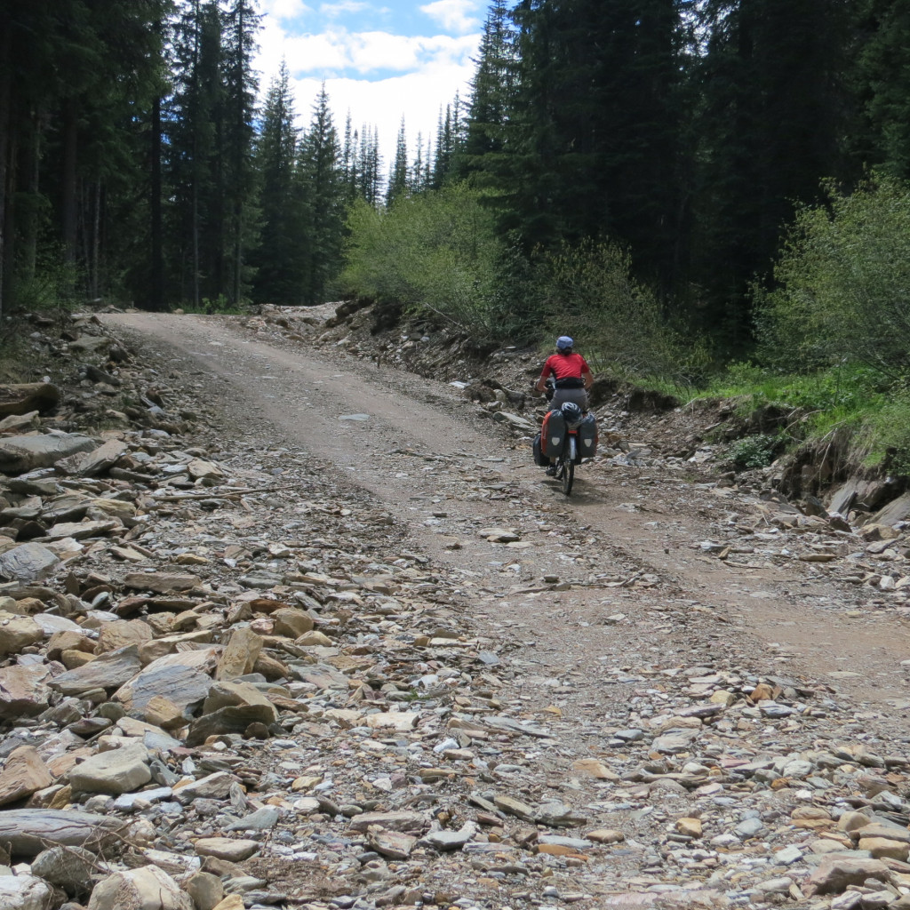 Trans Canada Trail over Gray Creek Pass: Gray Creek to Kimberley, 91 km ...