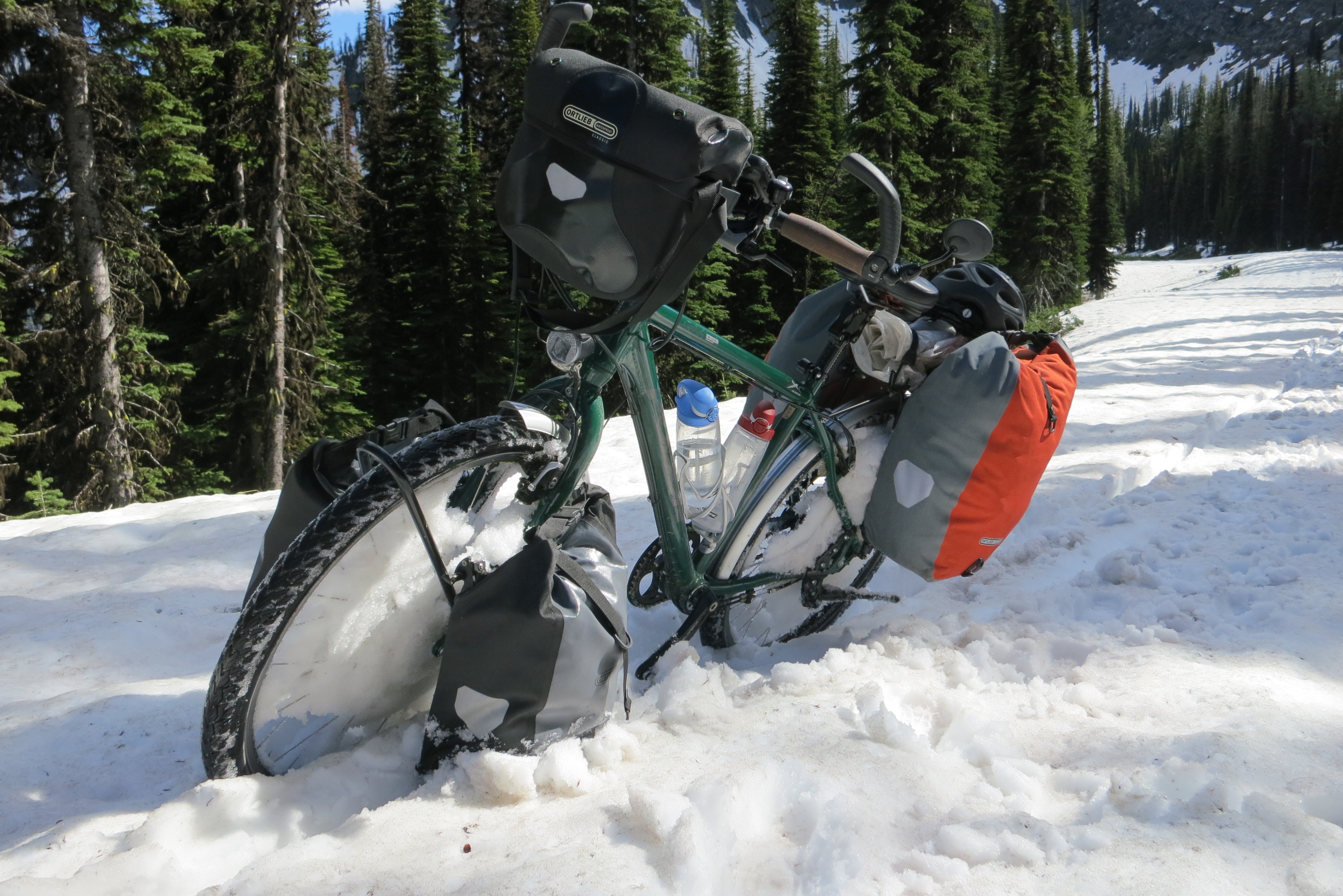 Trans Canada Trail over Gray Creek Pass: Gray Creek to Kimberley, 91 km ...