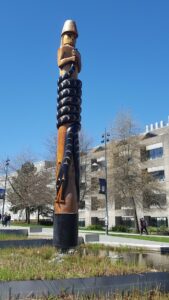 A - GBHW - UBC Totem with serpent - Trails BC
